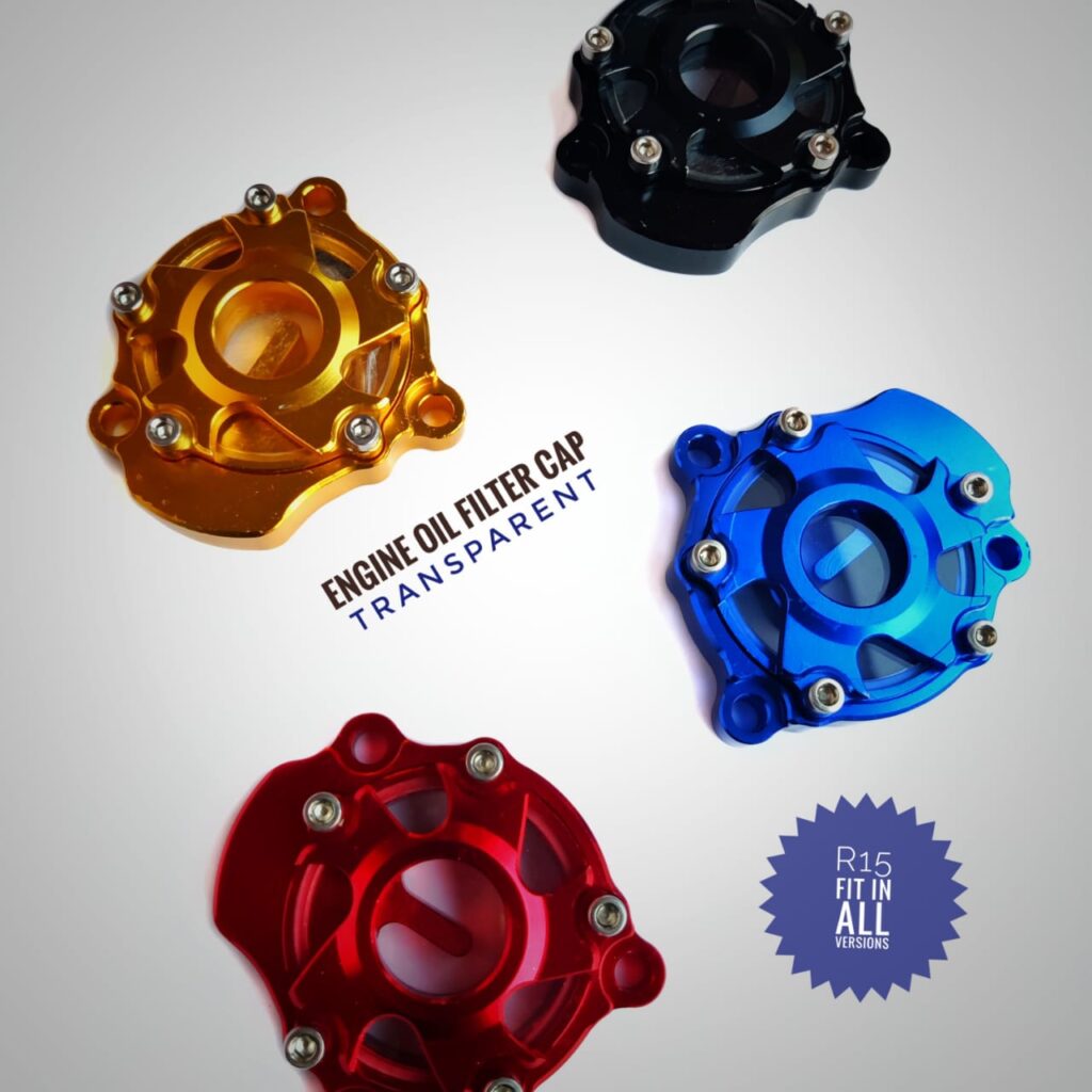 Engine Oil Filter Cap For Yamaha R15 (Fit in all Versions ...