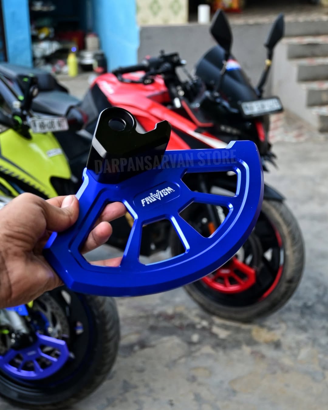 Disc Protect Cover CNC Material Universal Fit For All Bikes ...